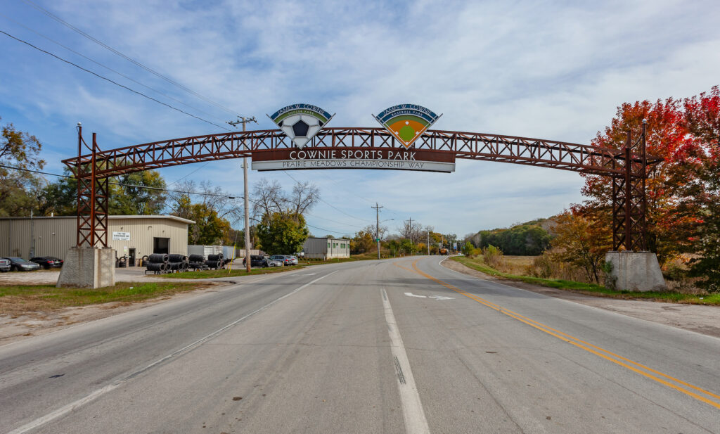James W. Cownie Sports Park Signage | Simonson + Associates