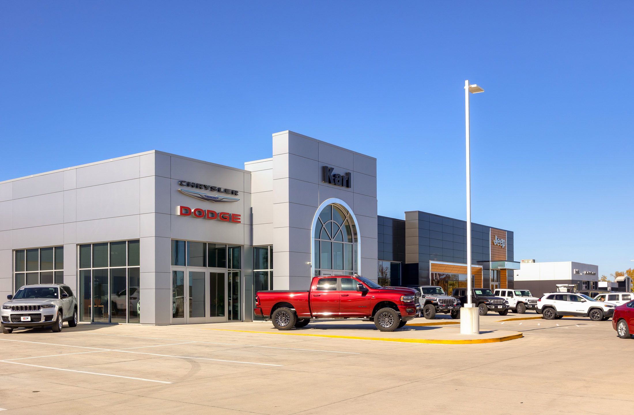 Karl Chrysler, Dodge, Ram, + Jeep | Simonson + Associates